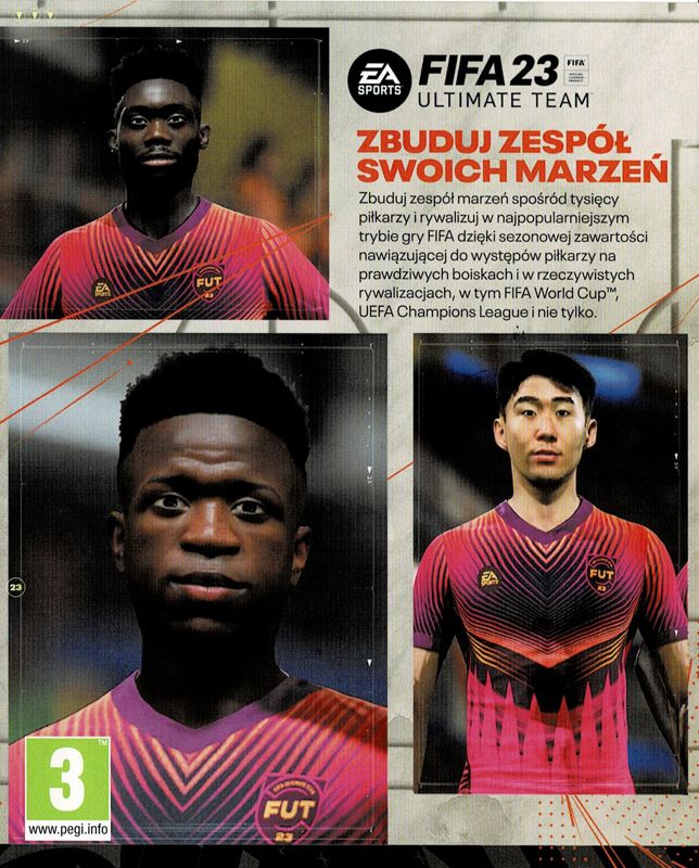 FIFA 23 cover or packaging material - MobyGames