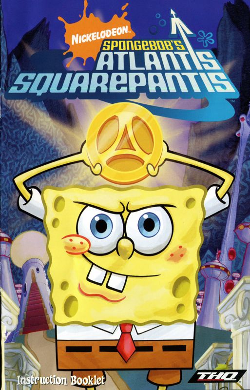 SpongeBob's Atlantis SquarePantis cover or packaging material - MobyGames