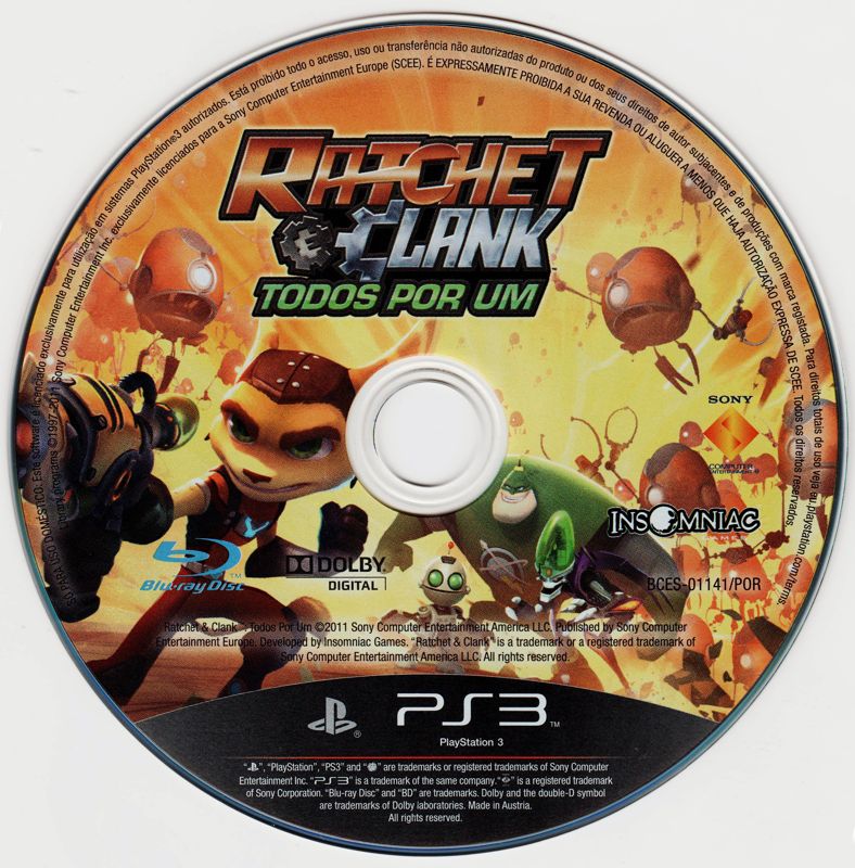 Ratchet & Clank: All 4 One cover or packaging material - MobyGames
