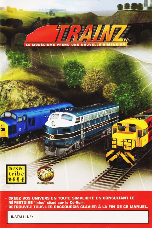Trainz: Virtual Railroading on your PC cover or packaging material ...