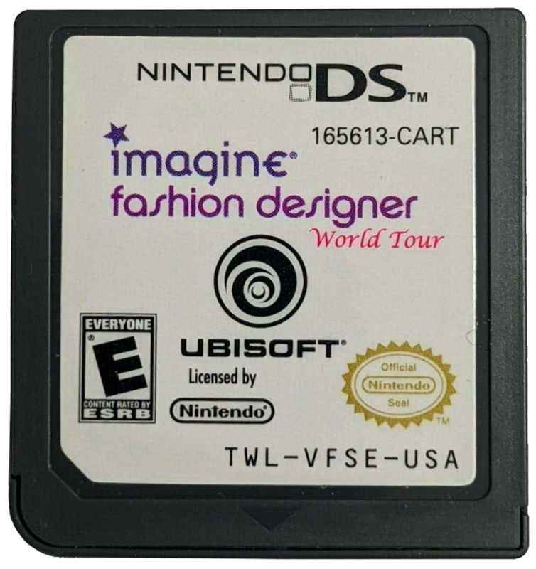 Imagine: Fashion Designer - World Tour cover or packaging material ...