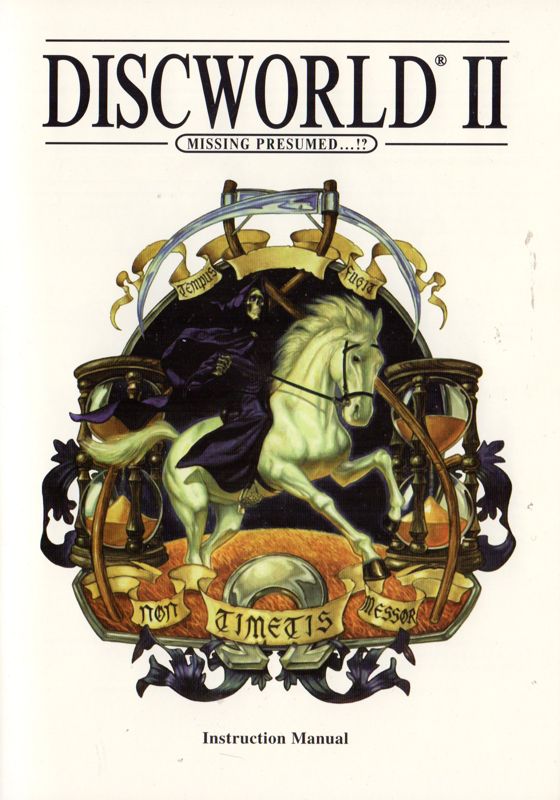 Discworld II: Mortality Bytes! cover or packaging material - MobyGames
