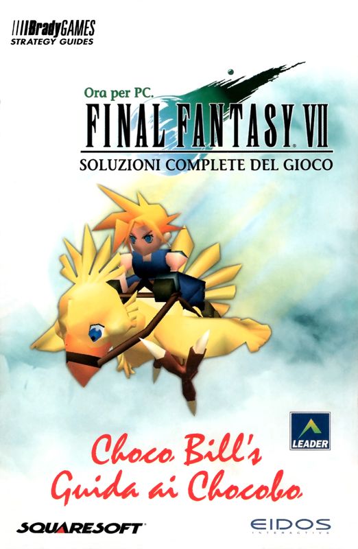 Final Fantasy VII cover or packaging material - MobyGames