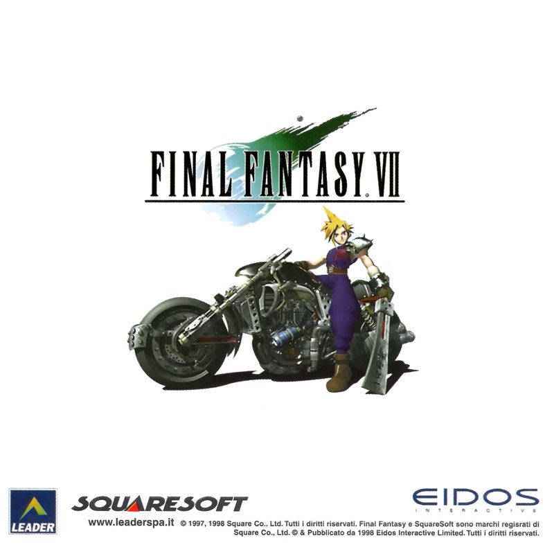 Final Fantasy VII cover or packaging material - MobyGames