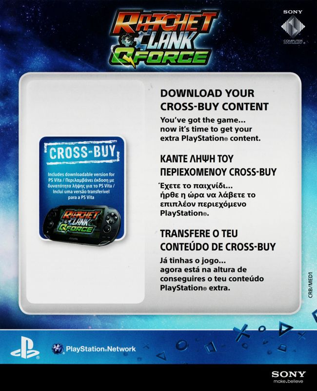 Ratchet & Clank: Full Frontal Assault cover or packaging material ...