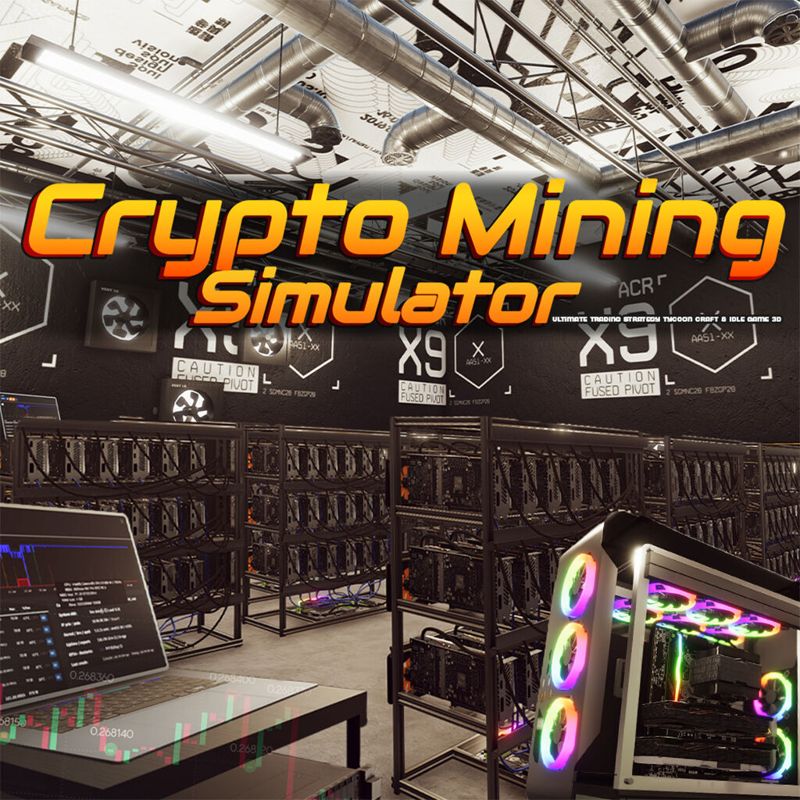 Crypto Mining Simulator cover or packaging material - MobyGames