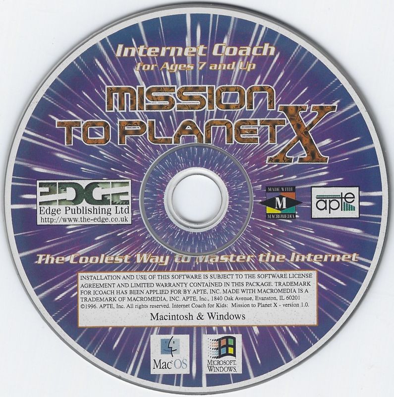 Mission to Planet X cover or packaging material - MobyGames