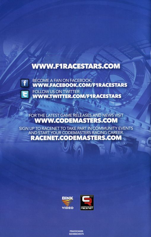 F1 Race Stars cover or packaging material - MobyGames