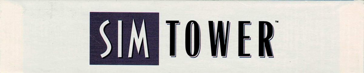 SimTower: The Vertical Empire cover or packaging material - MobyGames