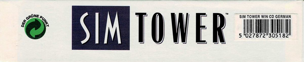 SimTower: The Vertical Empire cover or packaging material - MobyGames