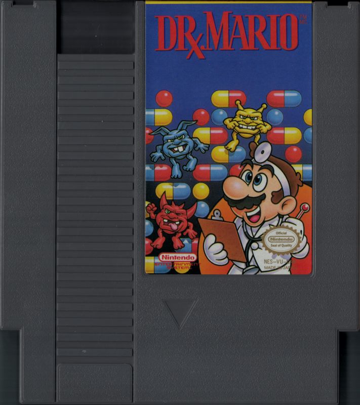 Dr. Mario cover or packaging material - MobyGames