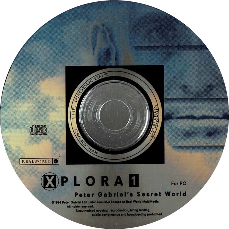 Xplora 1: Peter Gabriel's Secret World cover or packaging material ...
