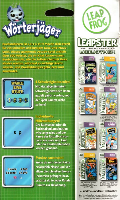 Word Chasers cover or packaging material - MobyGames