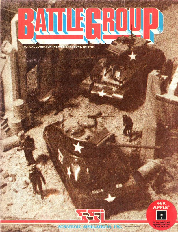 Battle Group cover or packaging material - MobyGames