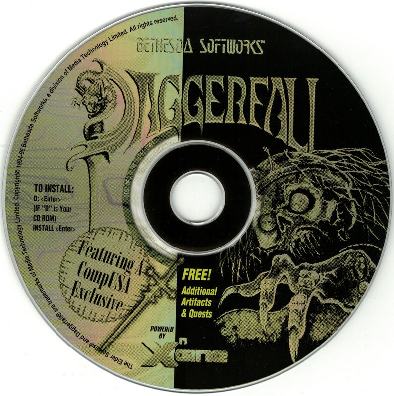 The Elder Scrolls: Chapter II - Daggerfall cover or packaging material ...