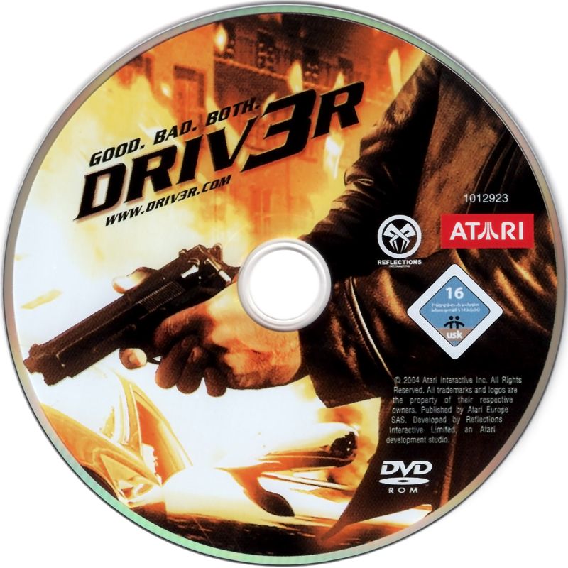 Driv3r cover or packaging material - MobyGames