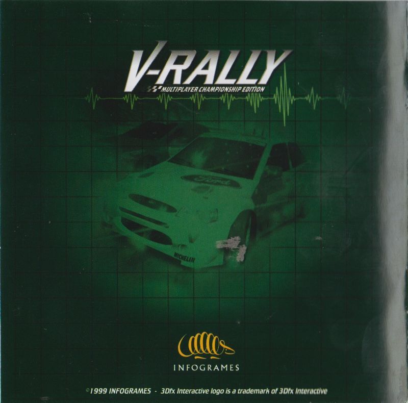 V-Rally: Edition 99 cover or packaging material - MobyGames