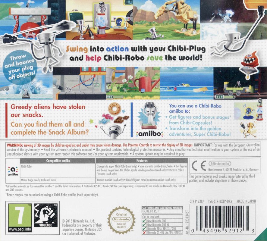 Chibi-Robo! Zip Lash cover or packaging material - MobyGames