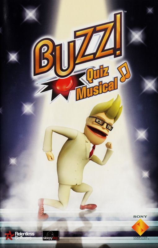 Buzz! The Music Quiz cover or packaging material - MobyGames