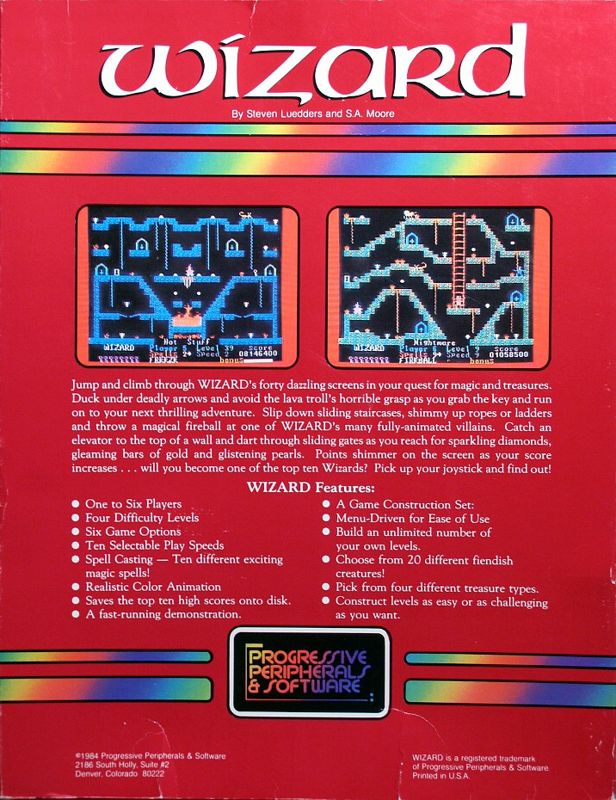 Wizard cover or packaging material - MobyGames