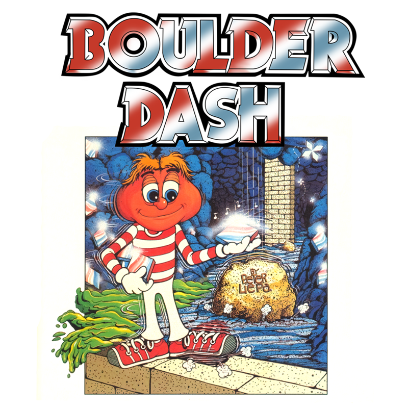 Boulder Dash cover or packaging material - MobyGames