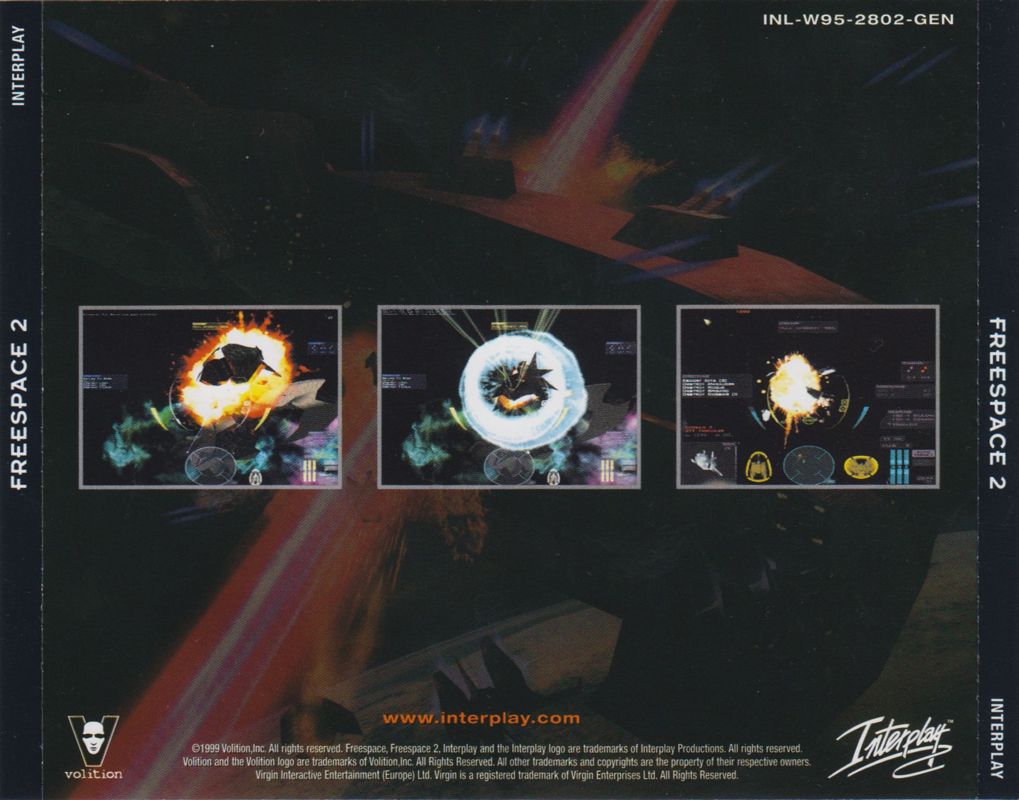 Freespace 2: Sci-Fi Sim of the Year Edition cover or packaging material ...