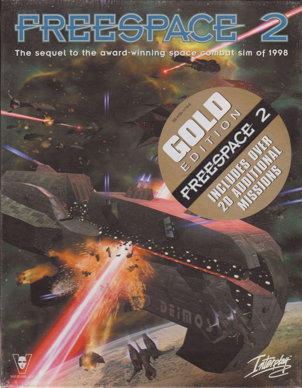 Freespace 2: Sci-Fi Sim of the Year Edition cover or packaging material ...
