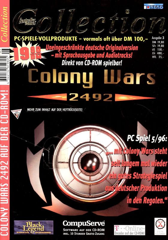 Colony Wars 2492 cover or packaging material - MobyGames