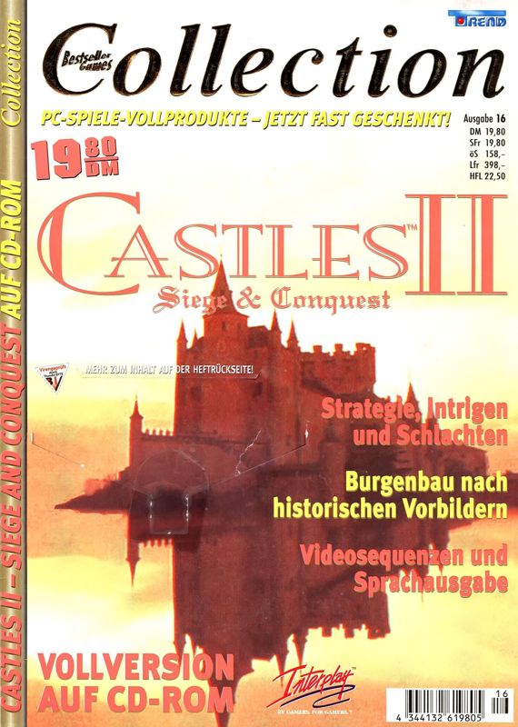 Castles II: Siege & Conquest cover or packaging material - MobyGames