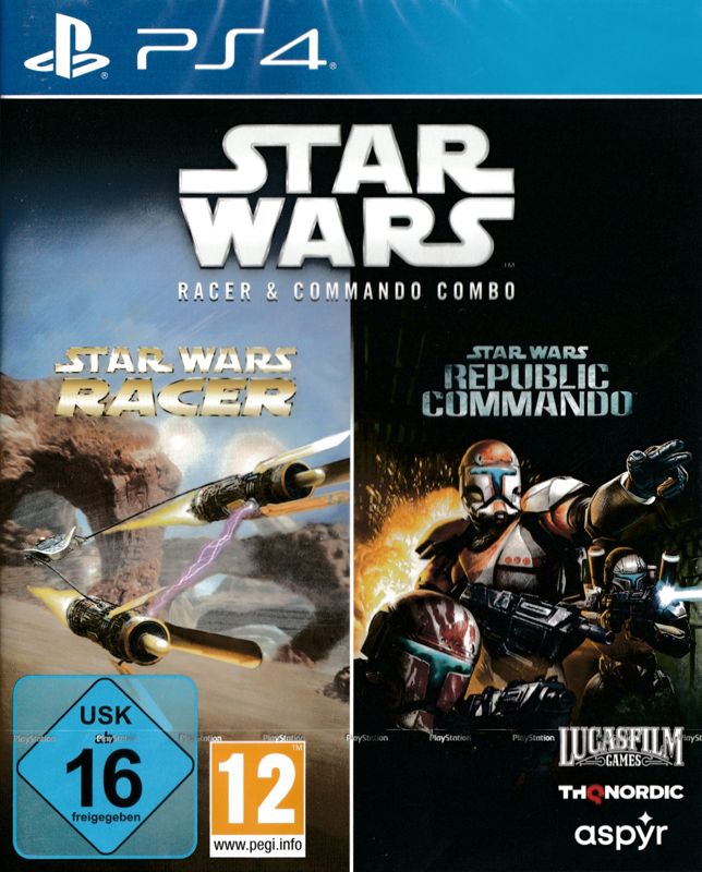Star Wars: Racer & Commando Combo box covers - MobyGames