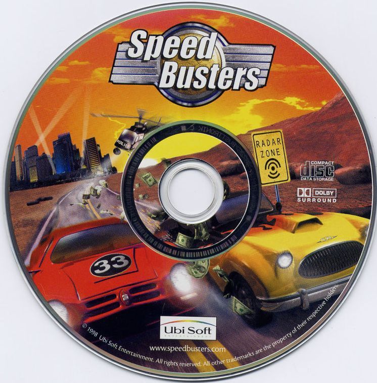 Speed Busters: American Highways cover or packaging material - MobyGames