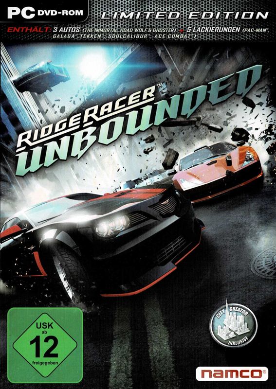 Ridge Racer: Unbounded - Limited Edition cover or packaging material ...