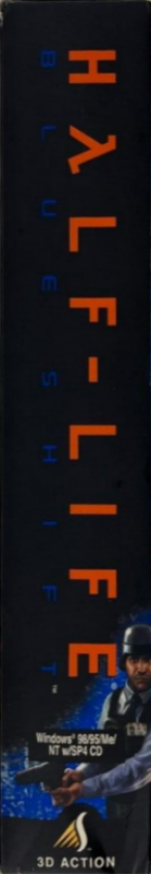 Half-Life: Blue Shift cover or packaging material - MobyGames