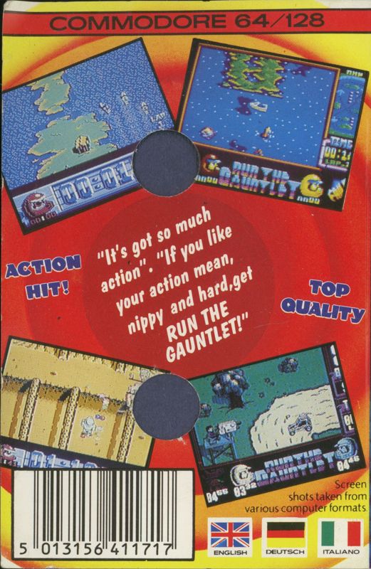 Run the Gauntlet cover or packaging material - MobyGames