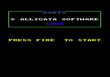 Darts (1986) - MobyGames