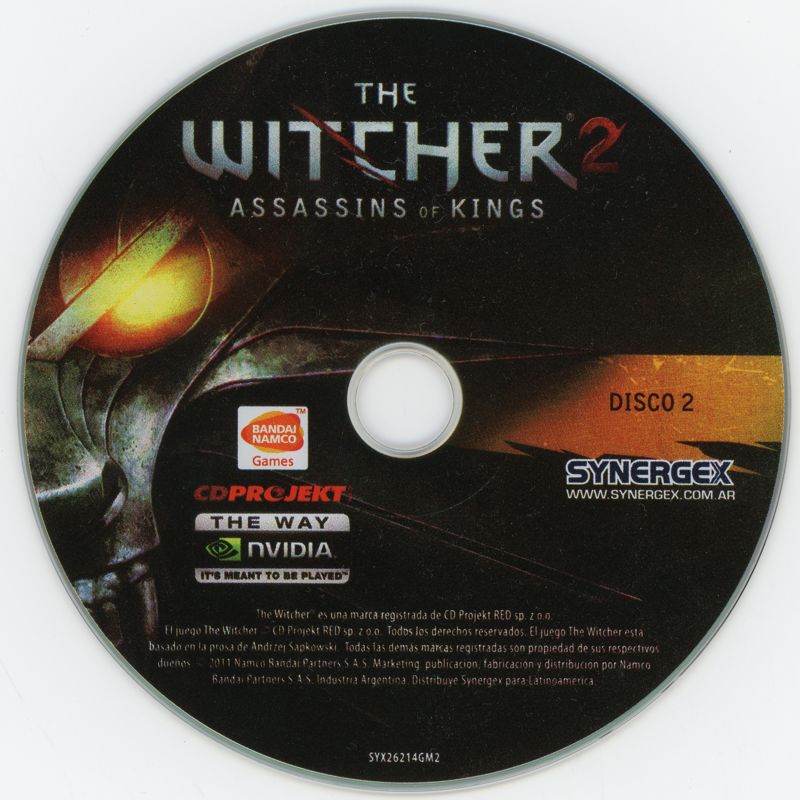 The Witcher 2: Assassins of Kings cover or packaging material - MobyGames