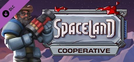 Spaceland: Cooperative cover or packaging material - MobyGames