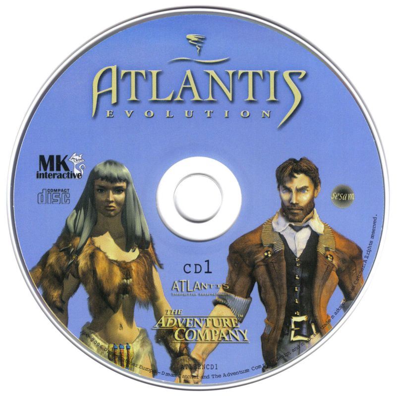 Atlantis: Evolution cover or packaging material - MobyGames