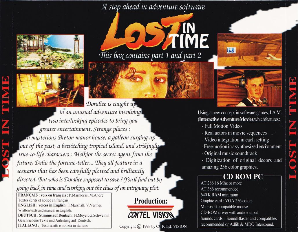 Lost in Time cover or packaging material - MobyGames