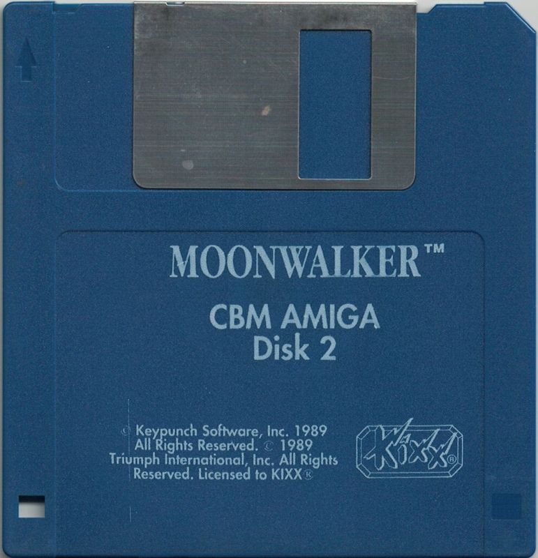 Moonwalker cover or packaging material - MobyGames