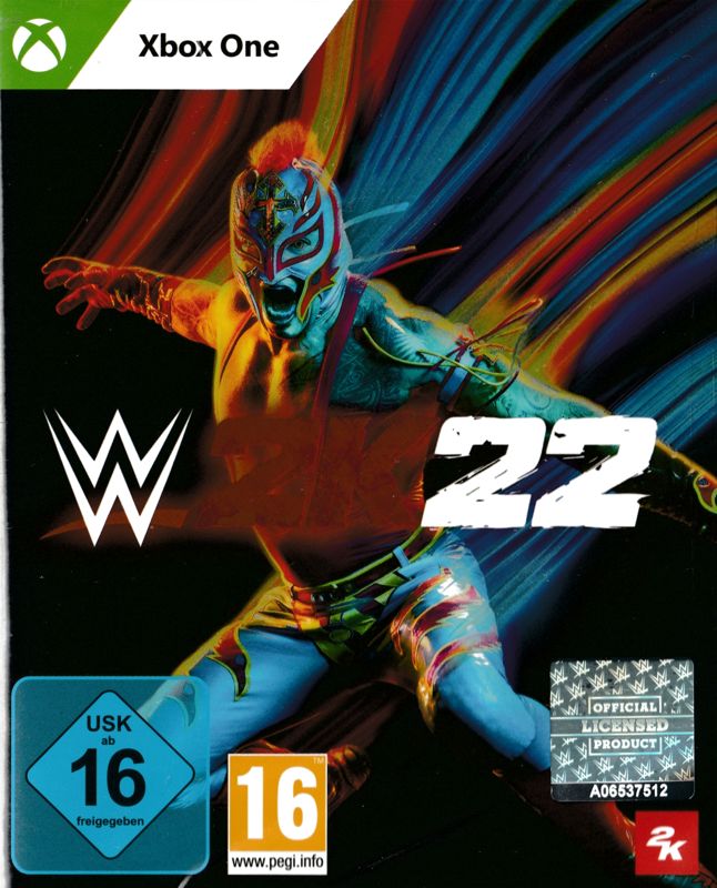 WWE 2K22 cover or packaging material - MobyGames