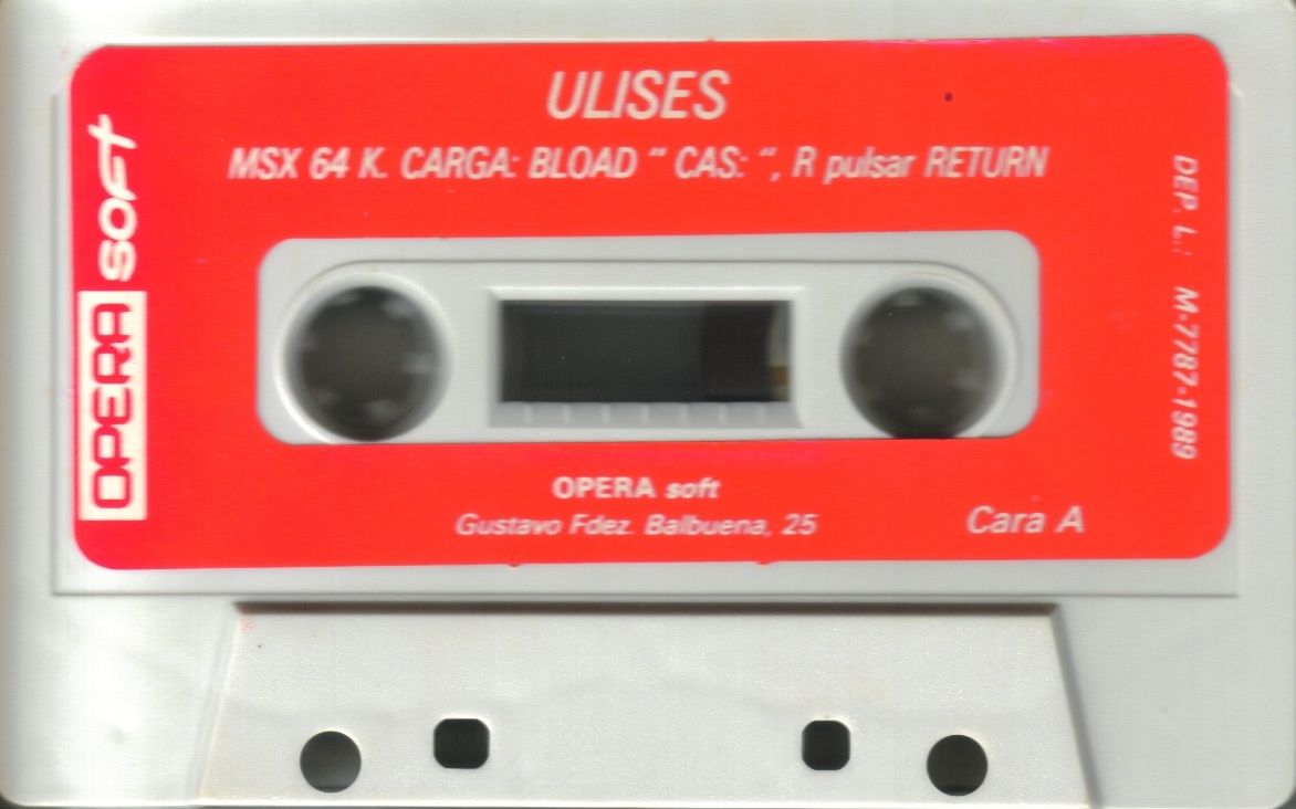 Ulises cover or packaging material - MobyGames