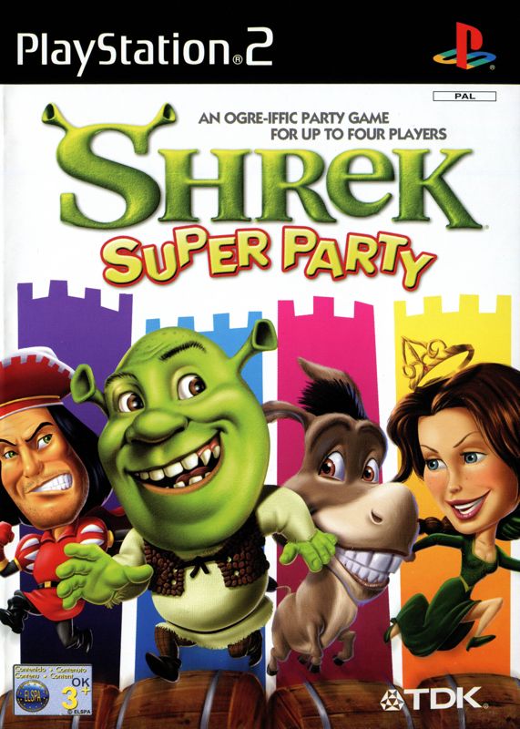 Shrek: Super Party cover or packaging material - MobyGames