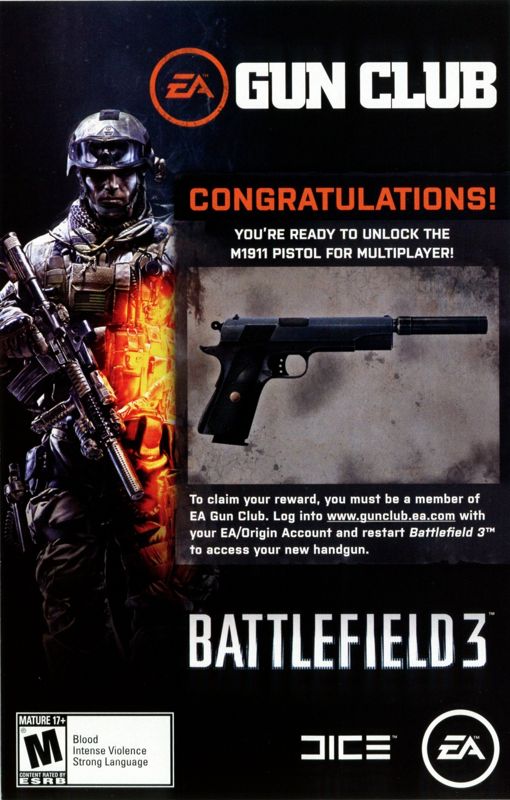 Battlefield 3: Limited Edition cover or packaging material - MobyGames