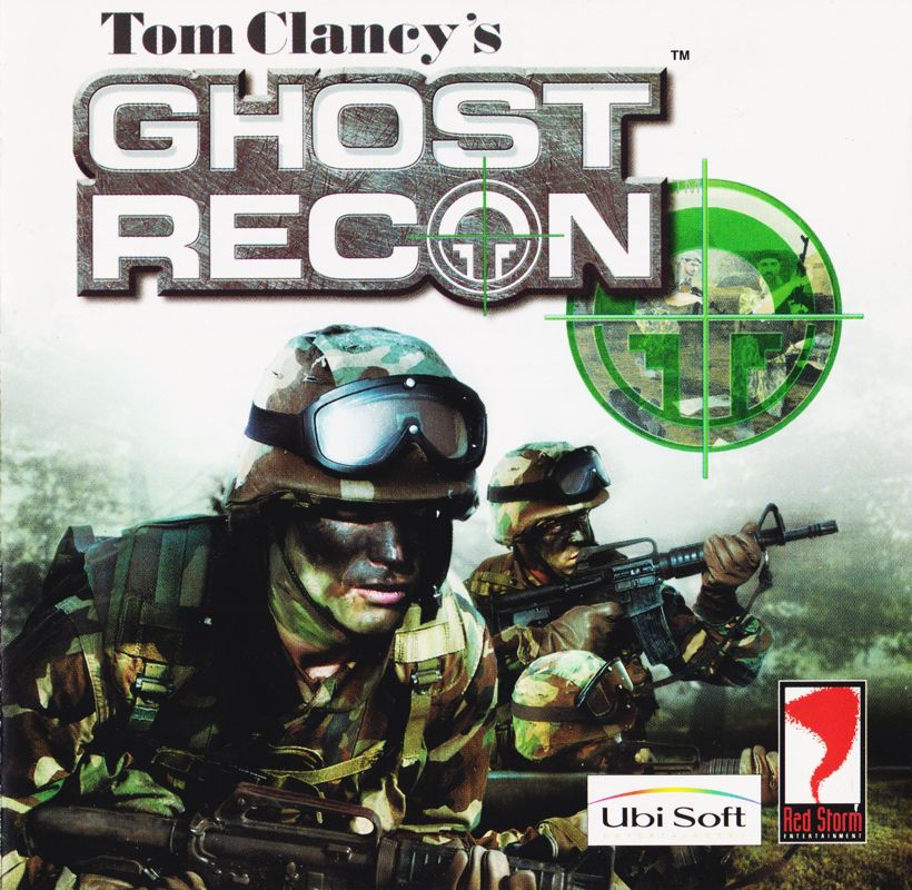 Tom Clancy's Ghost Recon cover or packaging material - MobyGames