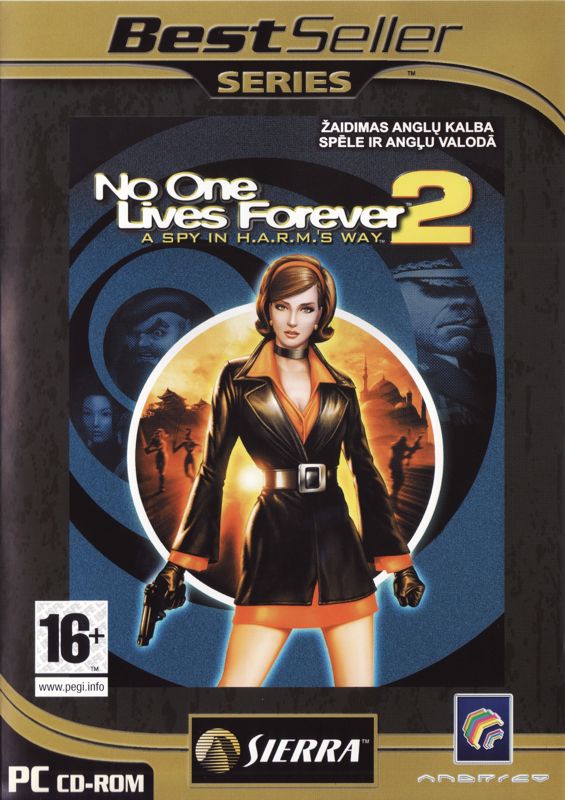 No One Lives Forever 2: A Spy in H.A.R.M.'s Way cover or packaging material - MobyGames