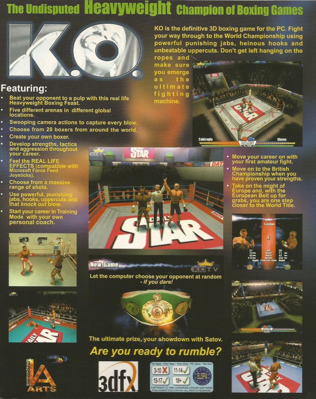 KO cover or packaging material - MobyGames