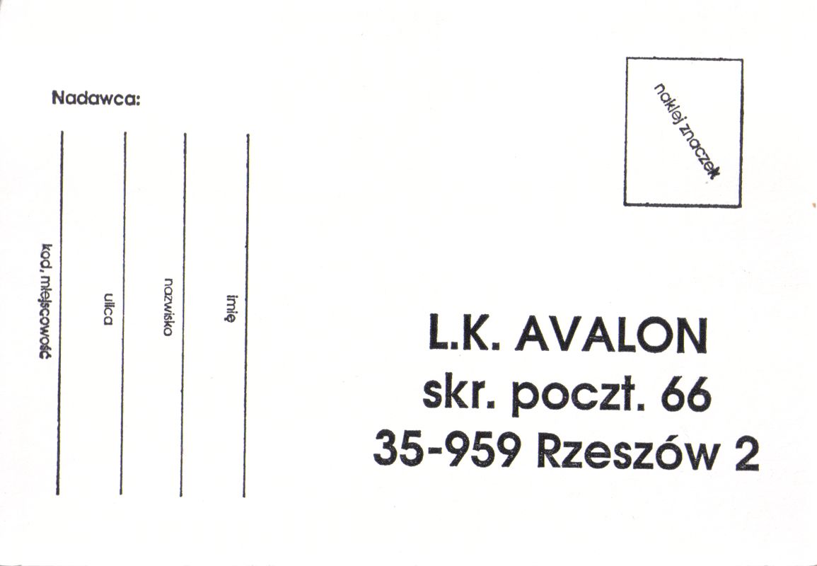 Avalon Classic 2 cover or packaging material - MobyGames