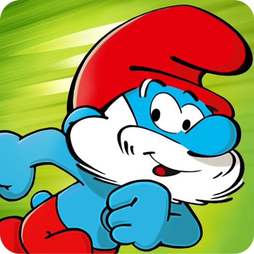 The Smurfs: Epic Run cover or packaging material - MobyGames