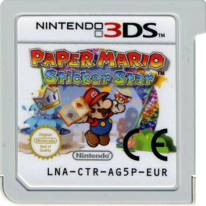 Paper Mario: Sticker Star cover or packaging material - MobyGames